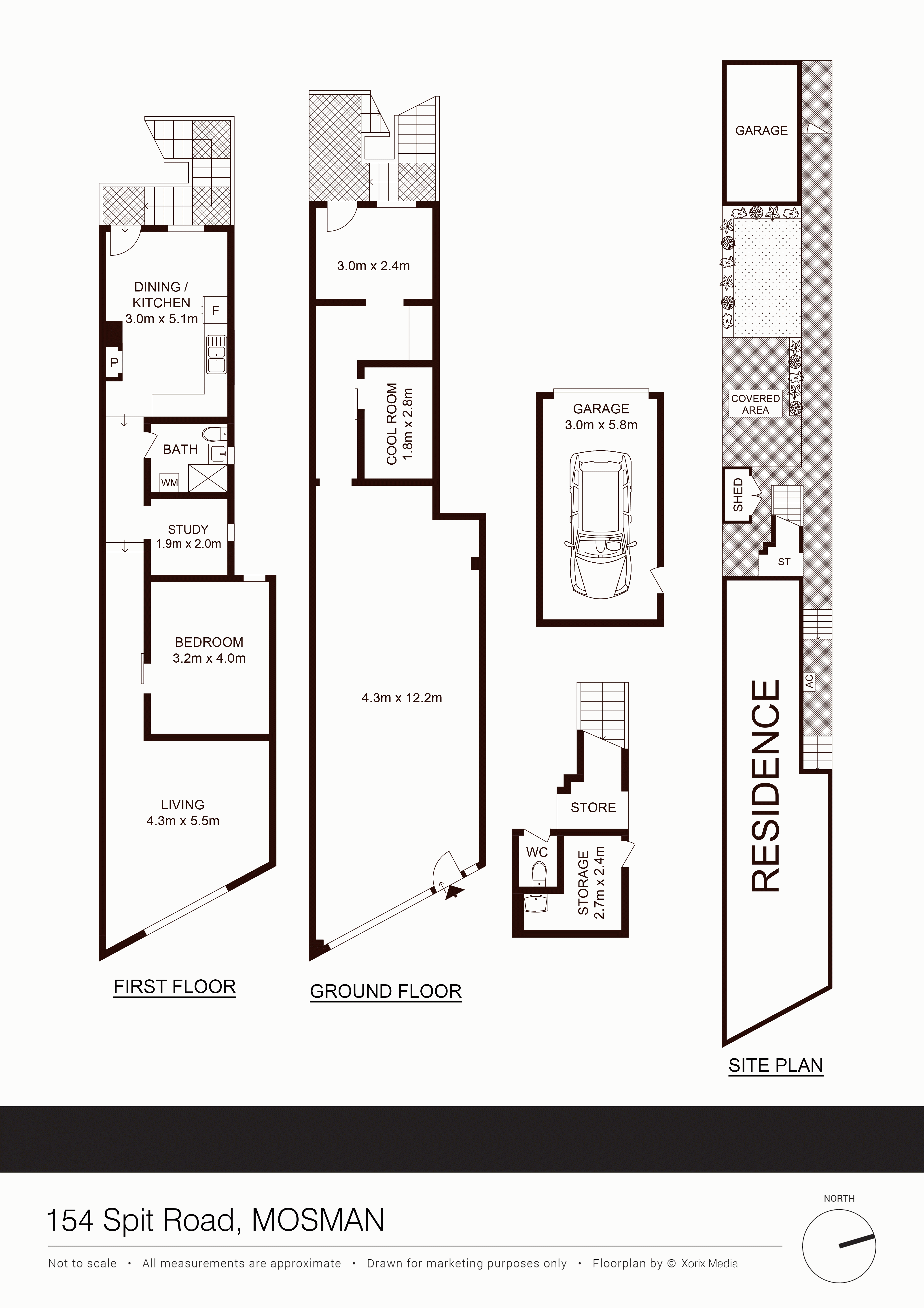 154 Spit Road MOSMAN - Retail, Office, Land / Development ~ For Sale